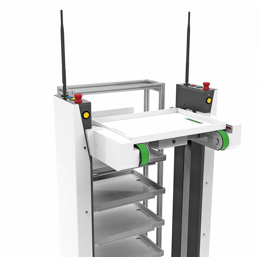 Sasha : un robot qui sert les repas dans les hôpitaux